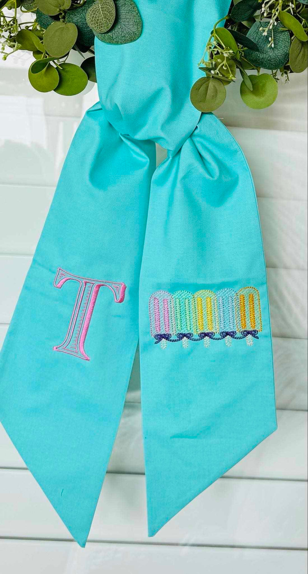 Wreath Sash - Cotton – Carrie B